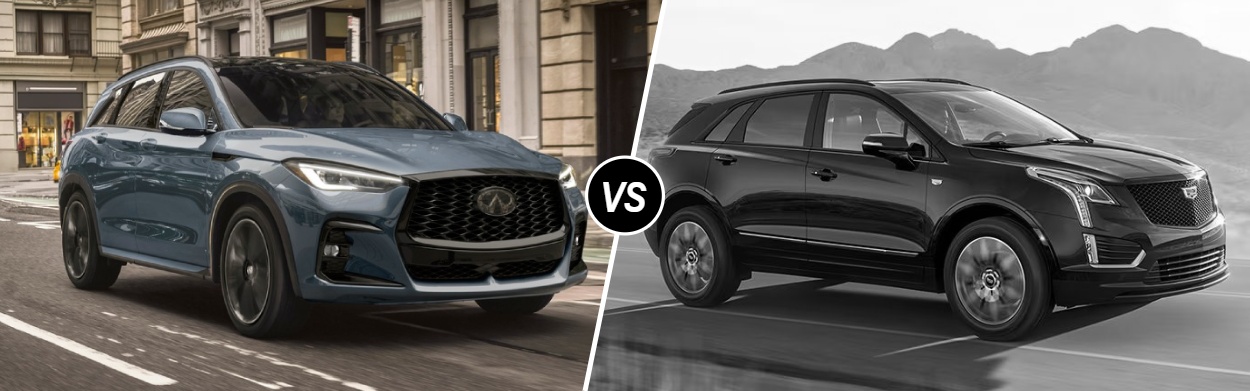 2025 INFINITI QX50 vs 2025 Cadillac XT5 near The Bronx, NY - INFINITI of White Plains