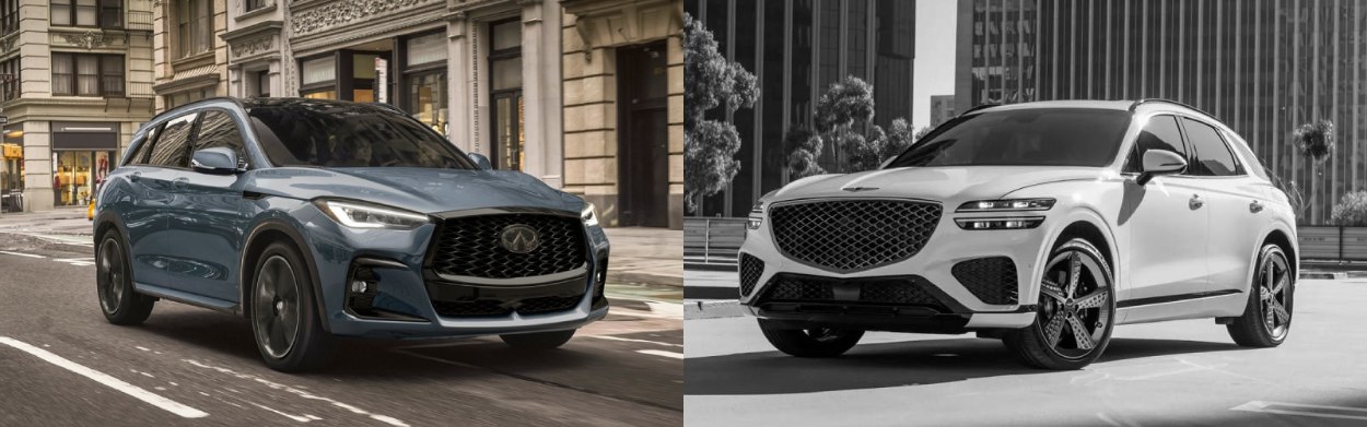 2025 INFINITI QX50 vs 2025 Genesis GV70 in White Plains, NY - INFINITI ...