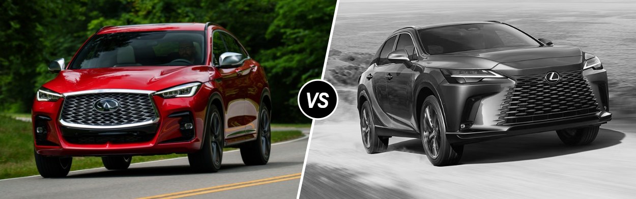 2025 INFINITI QX55 vs 2025 Lexus RX 350 near Brooklyn, NY - INFINITI of ...