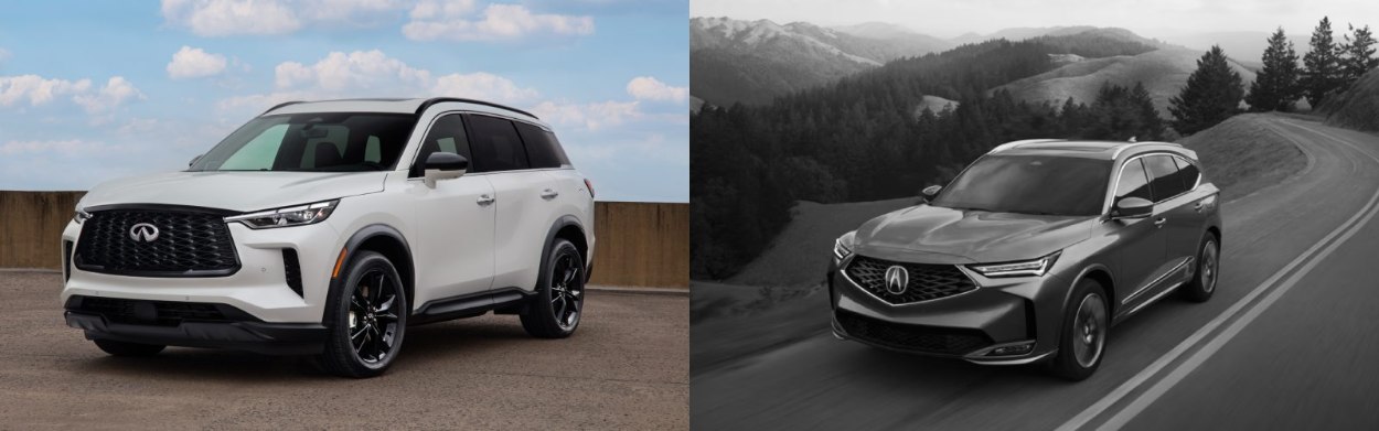 2025 INFINITI QX60 vs 2025 Acura MDX near Greenwich, CT - INFINITI of White Plains