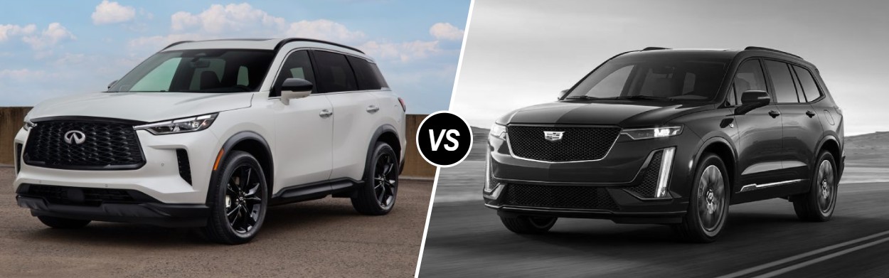 2025 INFINITI QX60 vs 2025 Cadillac XT6 near Ramsey, NJ - INFINITI of White Plains