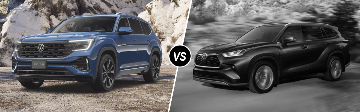 2026 Volkswagen Atlas vs 2026 Toyota Highlander in Glendale, CA - New ...